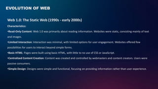 WEB 3.pptx is seminar for computer science students | PPT