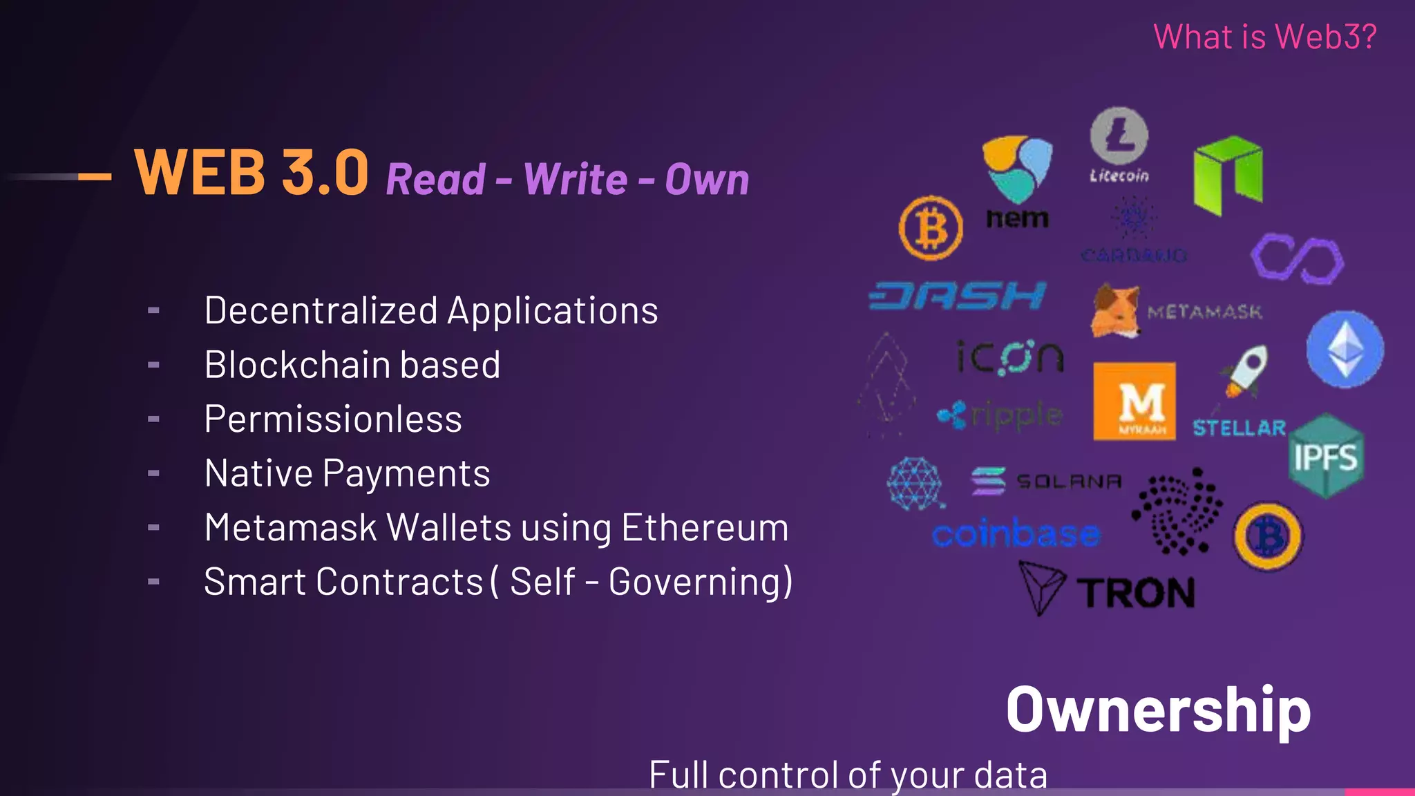 Web 3.0- Future of Internet | PPTX