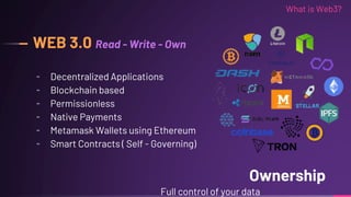 Web 3.0- Future of Internet | PPTX