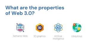 Web3 - The Decentralized Internet of the Future | PPTX