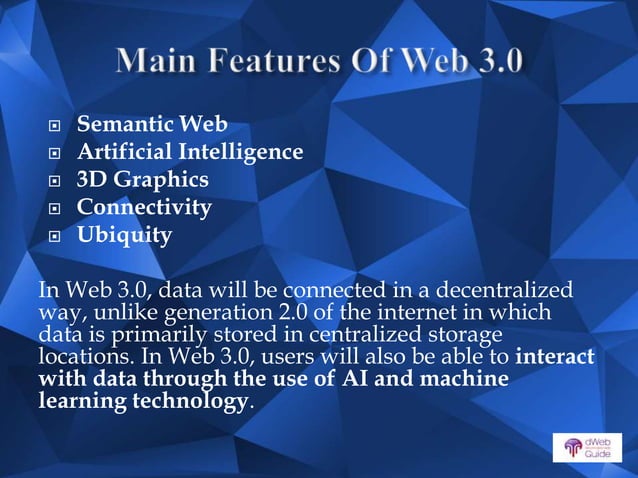 What is Web 3,0? | PPTX | Internet | Computing