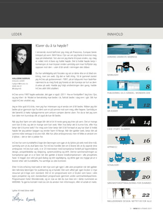Web360 Utgave 3, Fagmagasin utgitt av increo.no