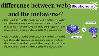 Web3 and metaverse.pdf