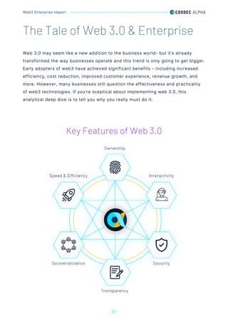 Web3’s Impact on Enterprise by Cosdec Alpha | PDF | Web Development ...