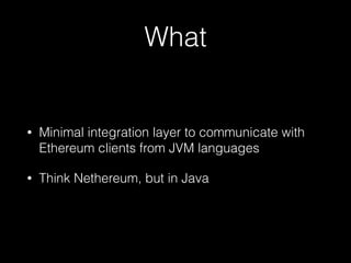 web3j overview | PDF