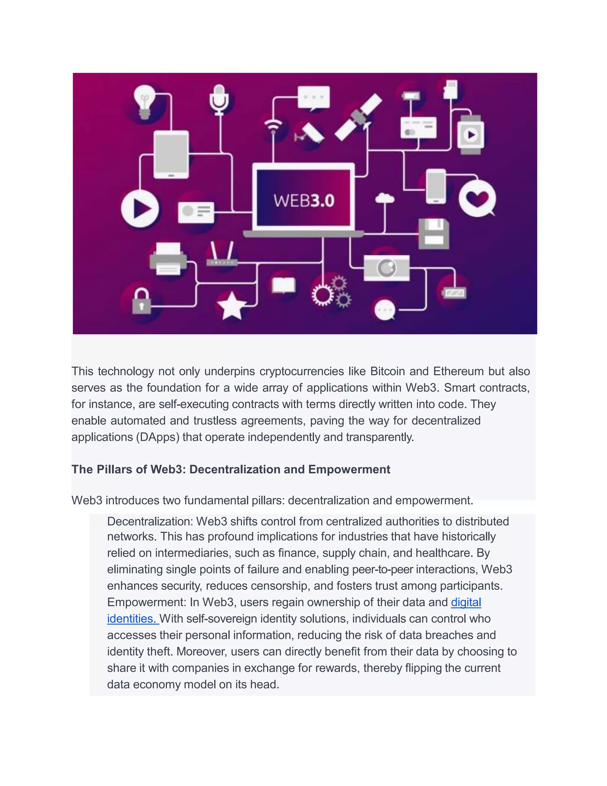 Web3_ The Internet of Value, Not Just Information.pptx