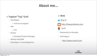 Introduction to NoSQL with Couchbase | PPT