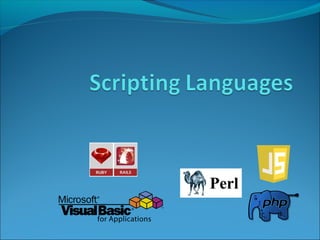 Scripting Languages | PPT