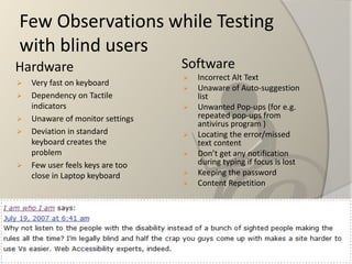 Web a11y beyond guidelines | PPT