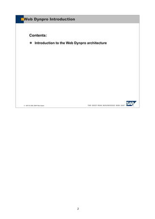 Web(abap introduction) | PDF