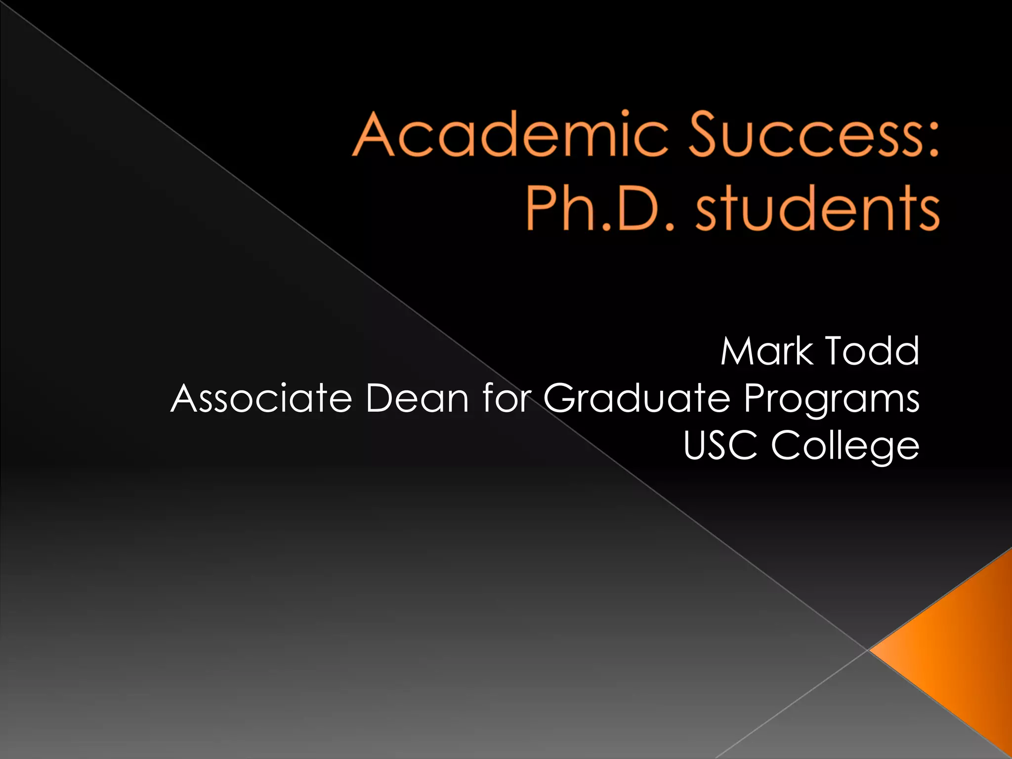 Academic Success Presentation | PPSX