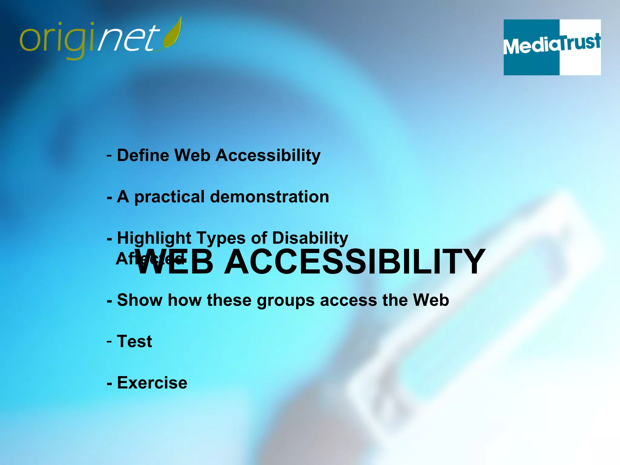 Web Accessibility | PPT