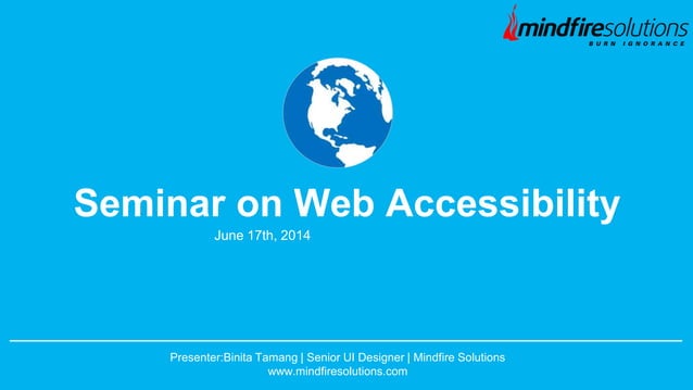 Web Accessibility | PPT
