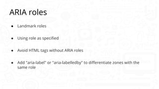 Intro to Web Accessibility: Koombea TechTalks | PPT