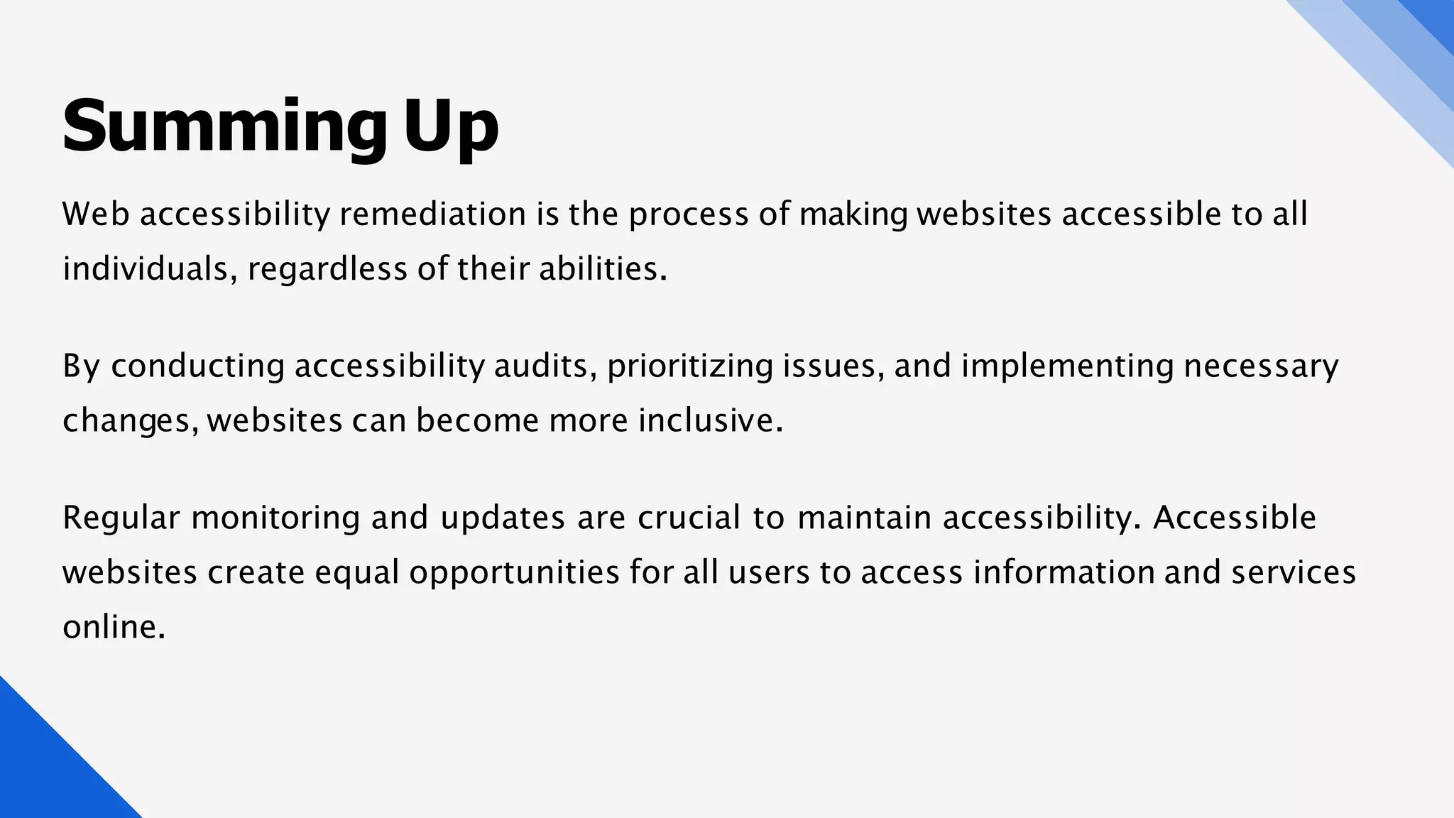 Web Accessibility Remediation Process Simplified.pptx