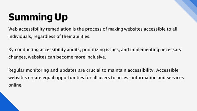 Web Accessibility Remediation Process Simplified.pptx