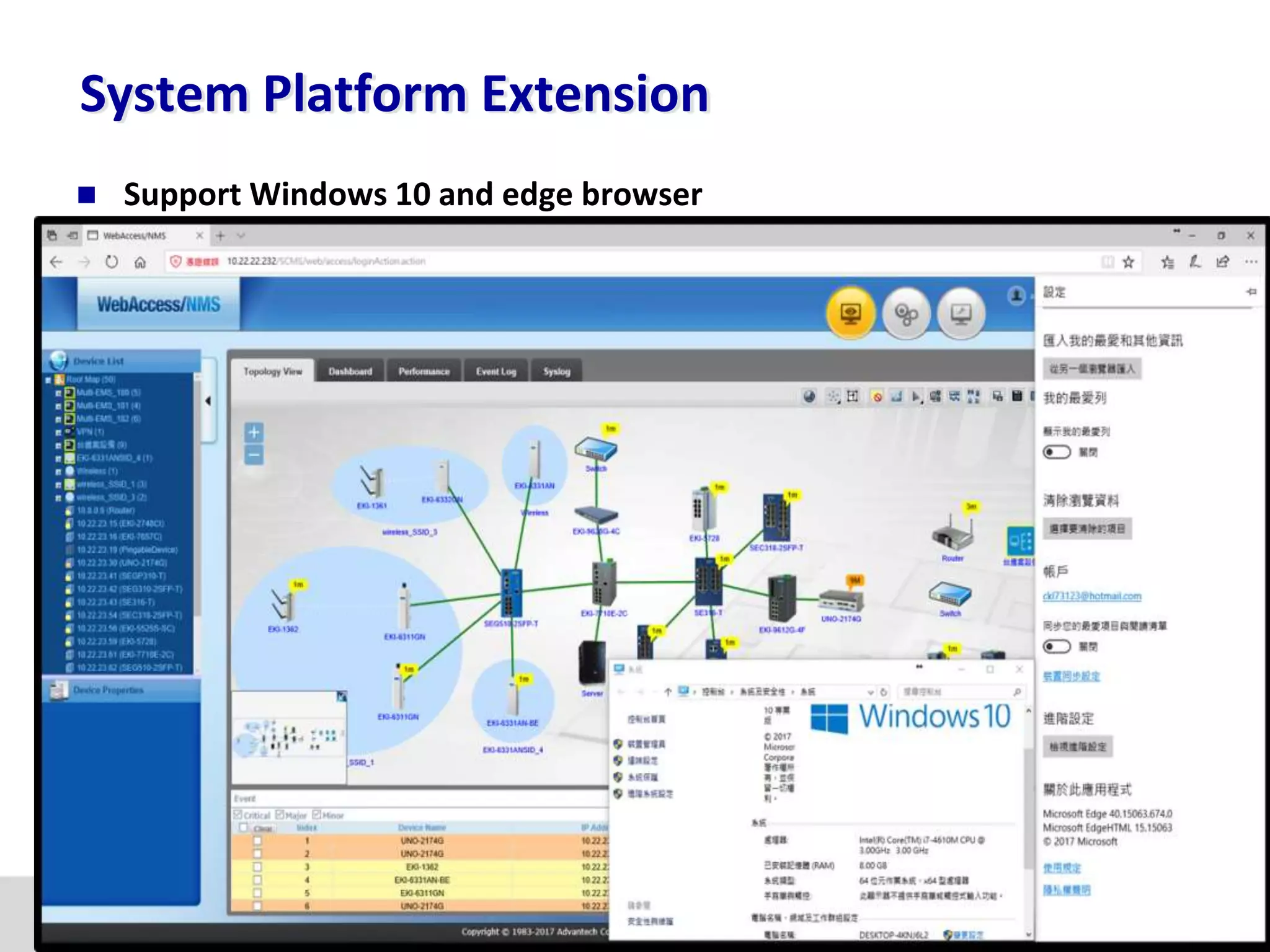WebAccess\NMS v3.0 | PPTX