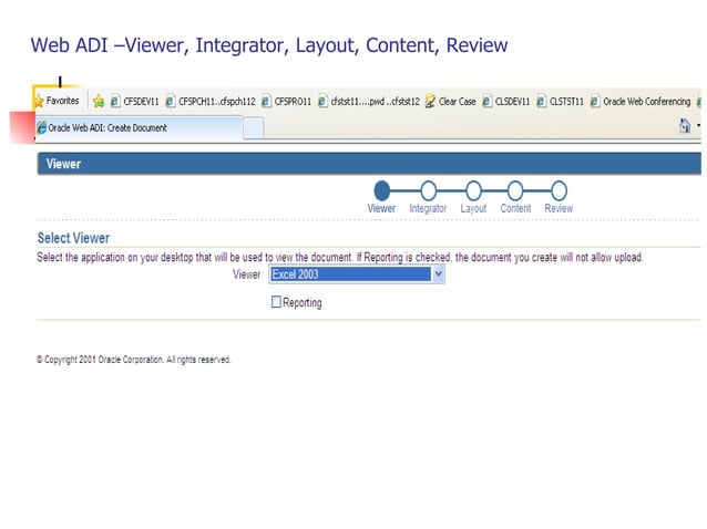 Oracle Web Adi Implementation Steps Ppt Web Development Internet