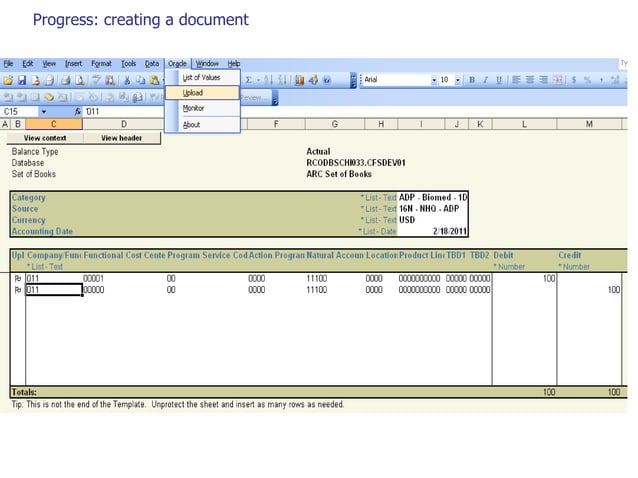 Oracle Web ADI Implementation Steps | PPT | Web Development | Internet