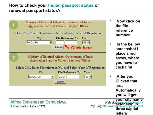 How To Check The Indian Passport Status | PPT