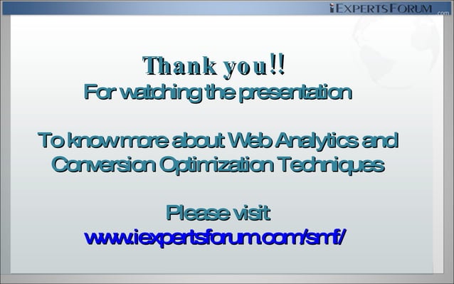 An Introduction to Web Analytics | PPT | Web Development | Internet