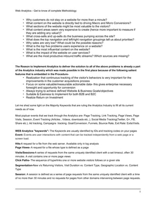 Web analytics | PDF