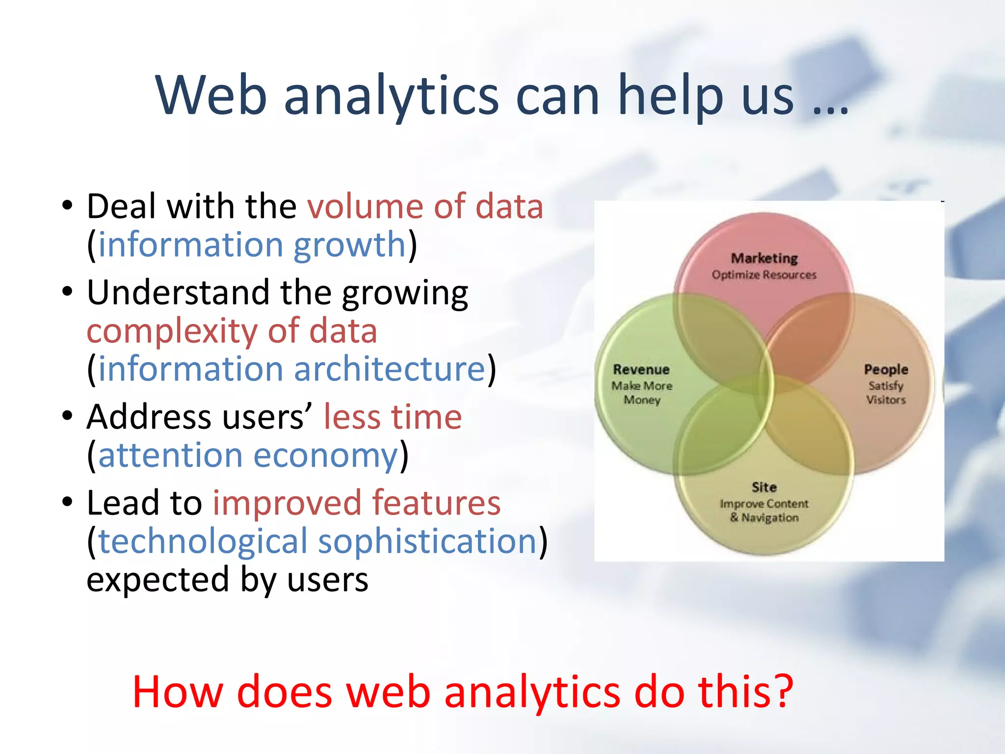Web analytics presentation | PPT