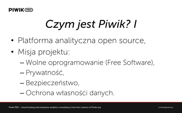 Piwik – największa platforma analityczna open source. Zastosowanie w ...