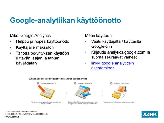Web-analytiikka | PPT