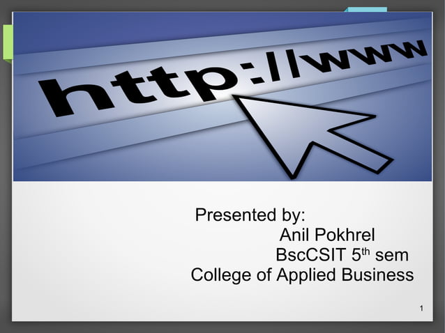 Web and http computer network | PPT | Internet | Computing