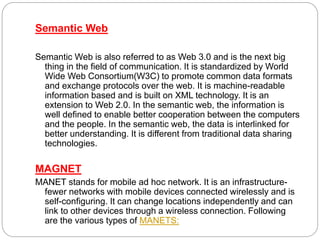 Web and software development | PPT