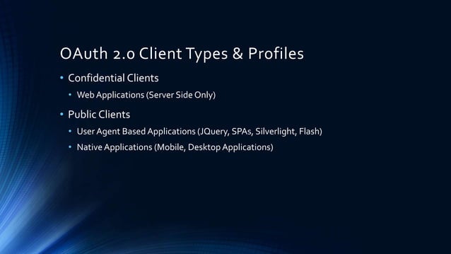 Web API 2 Token Based Authentication | PPTX