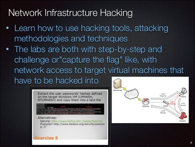 Web app and network infrastructure hacking