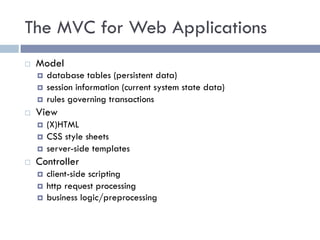 Web App Architectures and Design Patterns | PDF