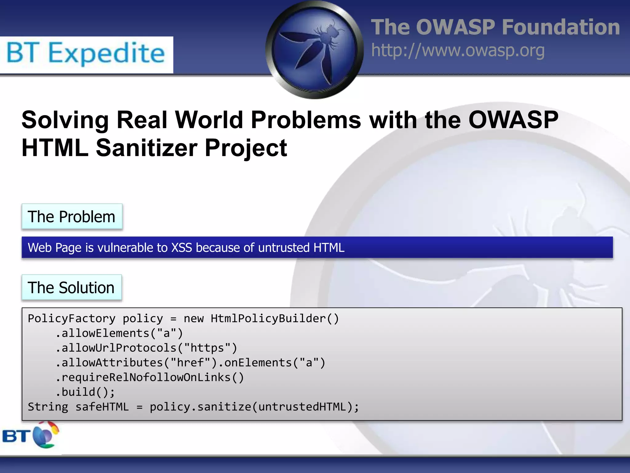 Web Application Defences | PPT