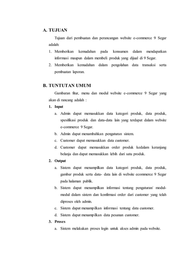 Tugas RPL web application | PDF