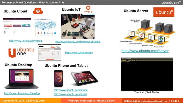 UbuntuParty: Web application architecture with Ubuntu | PPT