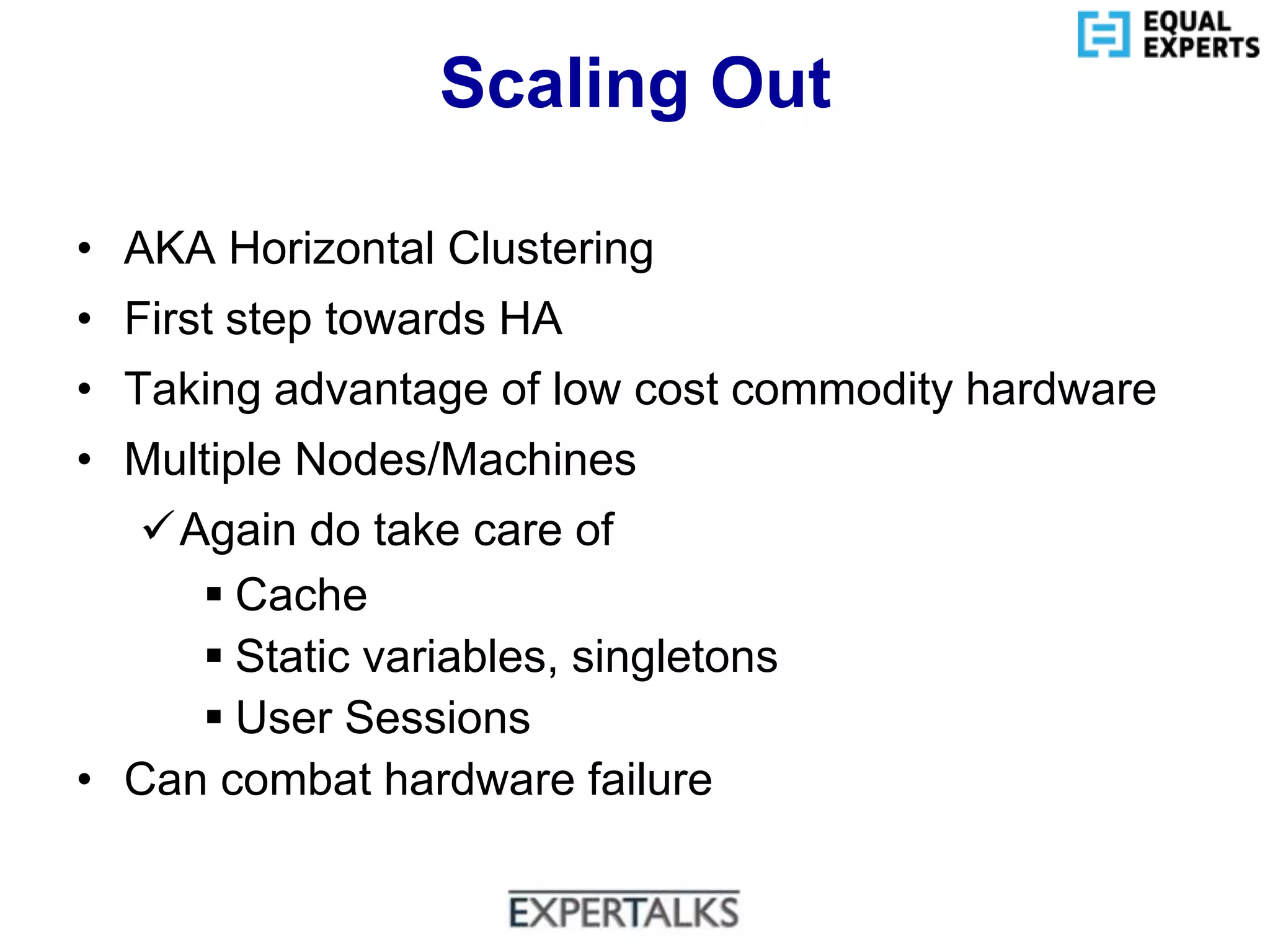 Expertalks Nov 2012 Web Application Clustering Ppt