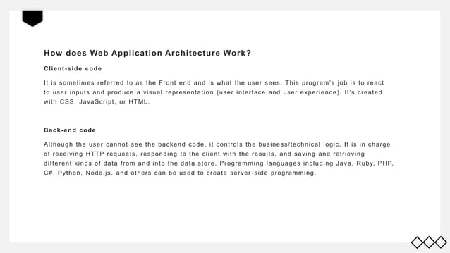 Web Application Development-Ultimate Guide To Web Application Architecture | PPT