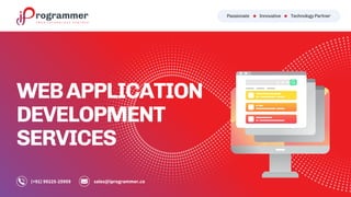 iProgrammer's Web Application Development Services | PDF