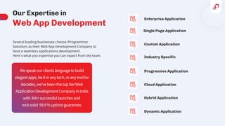 iProgrammer's Web Application Development Services | PDF