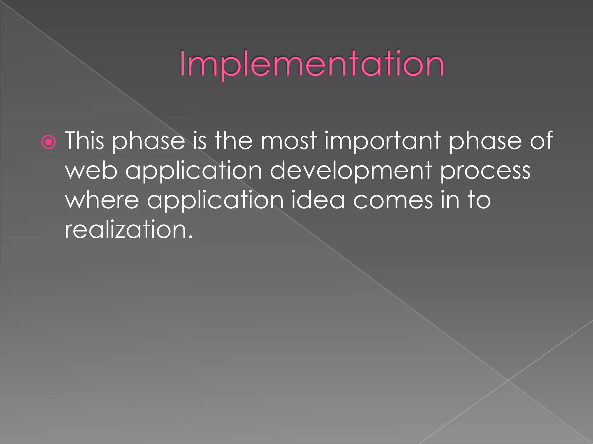 Web Application Development Process presented by @Cygnismedia | PPTX