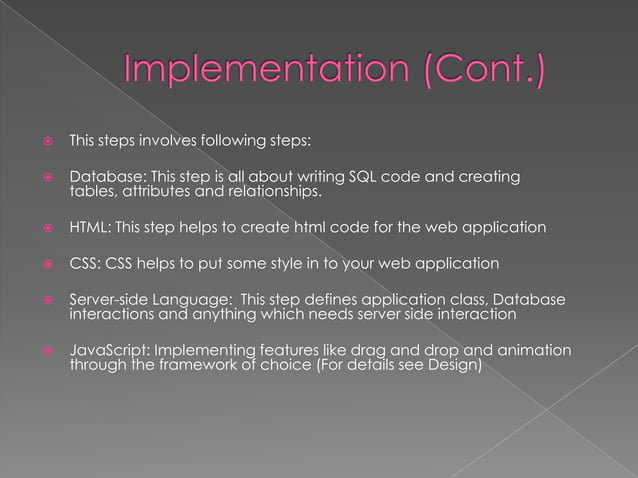 Web Application Development Process presented by @Cygnismedia | PPTX | Web Development | Internet