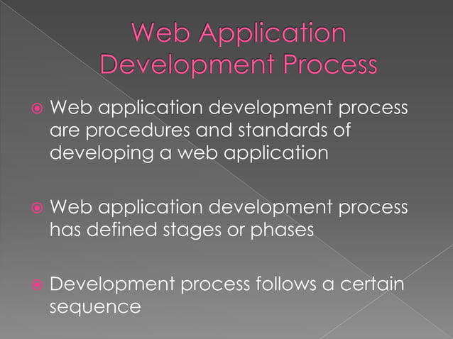 Web Application Development Process presented by @Cygnismedia | PPTX ...
