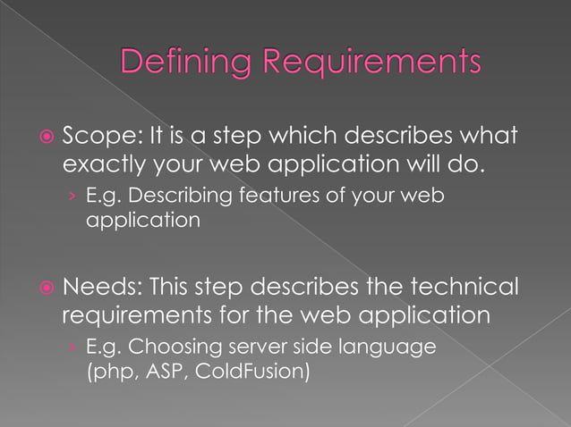 Web Application Development Process presented by @Cygnismedia | PPTX ...