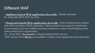 Web Application Firewall | ODP