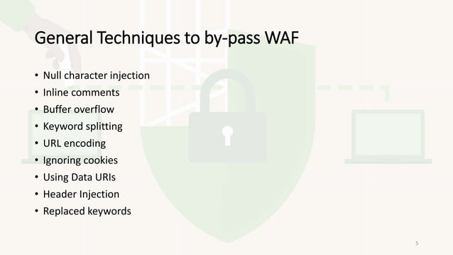 Web Application Firewall Pptx Internet Computing