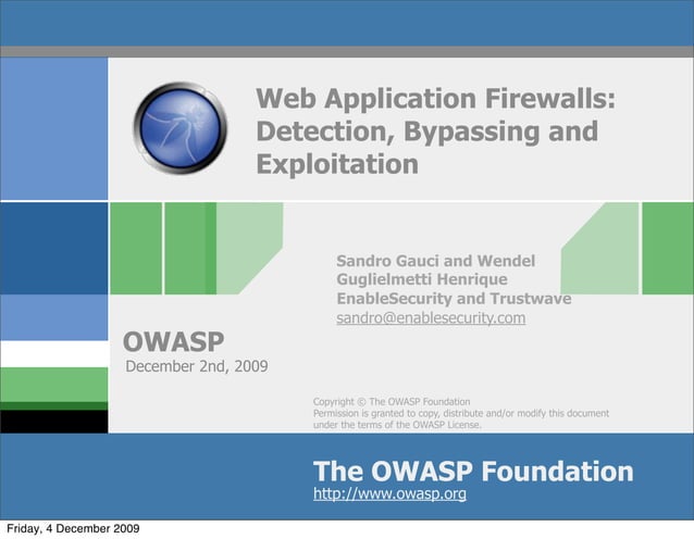 Web Application Firewalls Detection Bypassing And Exploitation Pdf