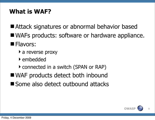 Web Application Firewalls Detection Bypassing And Exploitation Ppt 6018