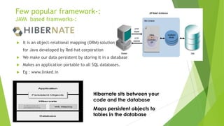 Web application framework | PPTX